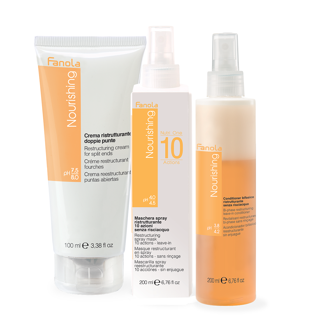 Fanola Nourishing Restructuring Trio – Beautopia Hair & Beauty
