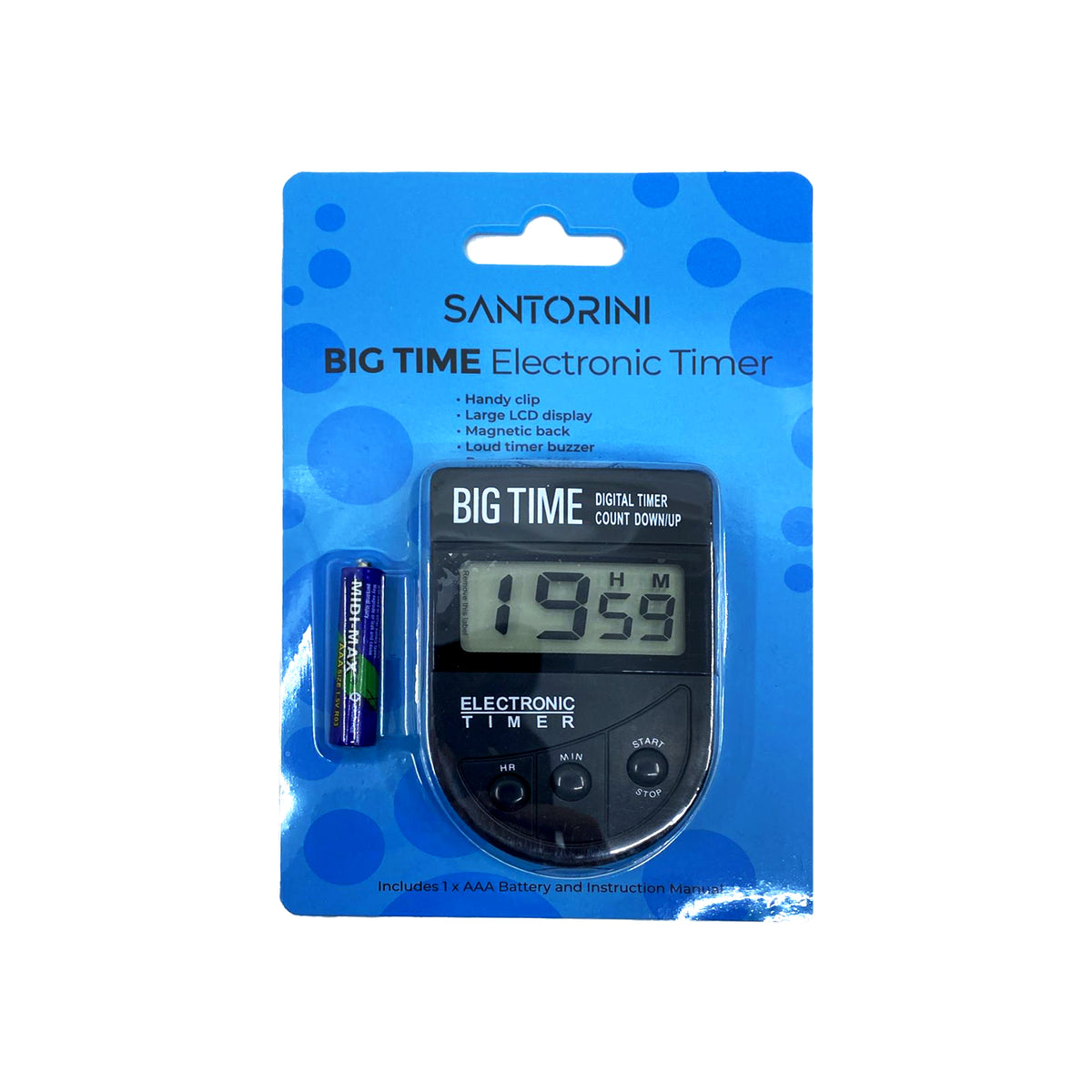 Santorini Big Time Electronic Timer – Beautopia Hair & Beauty