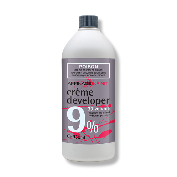 Affinage Infiniti Creme Developer 30 vol (9%) 950ml – Beautopia Hair & Beauty