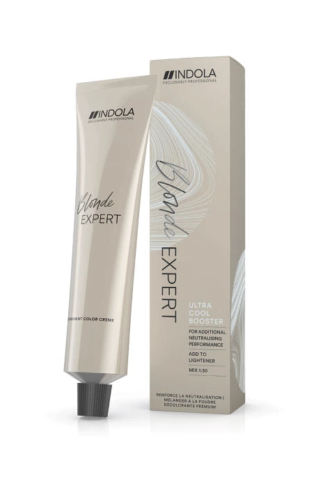 Indola Permanent Colour Blonde Ultra Cool Booster 60ml – Beautopia Hair ...