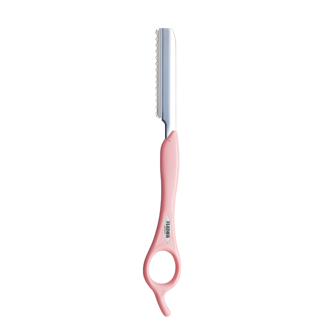 Feather Precision Cutting & Styling Razor Baby Pink – Beautopia Hair ...