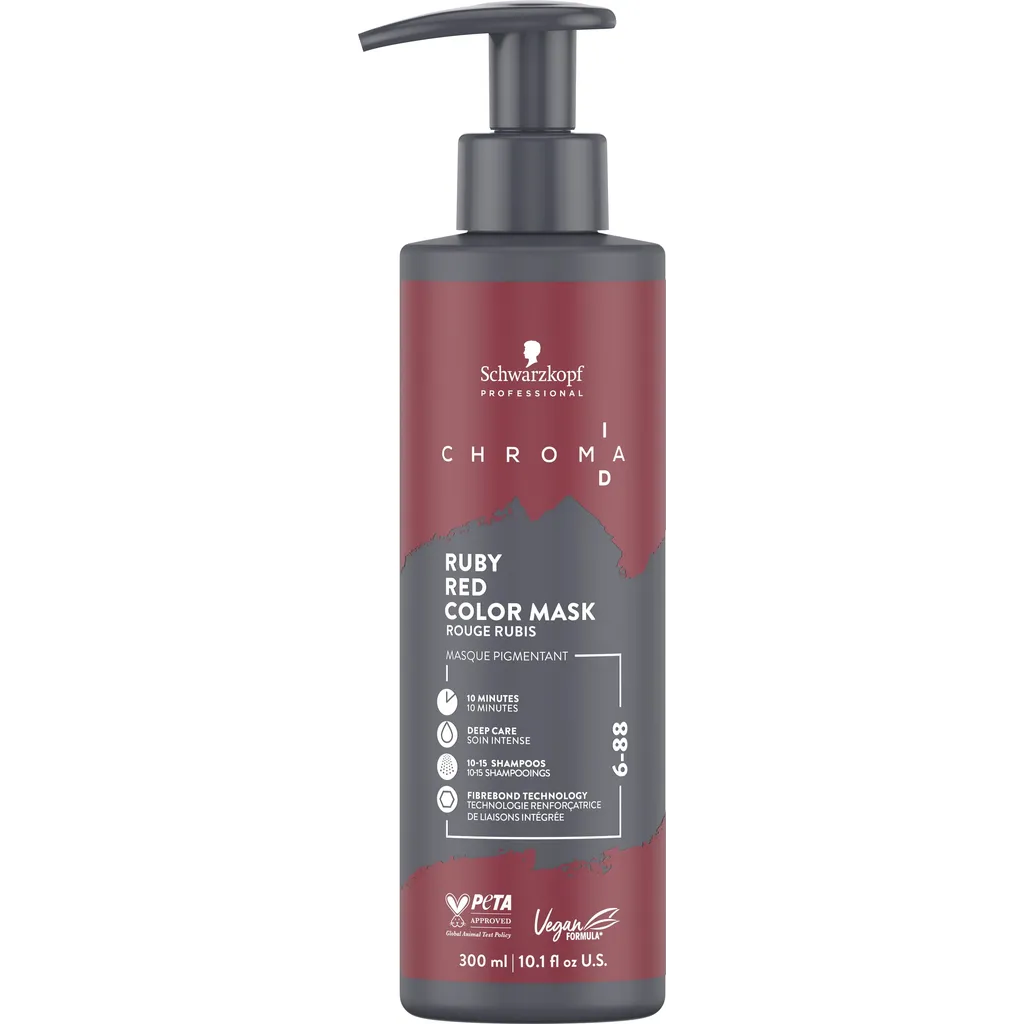 Schwarzkopf Chroma ID Express Bonding Color Mask Ruby Red 6-88 300ml ...