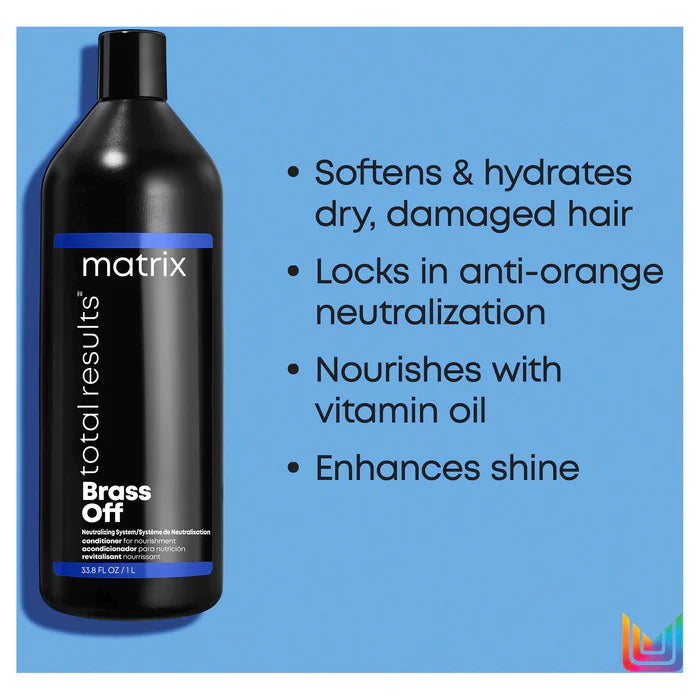 Matrix Total Results Brass Off Pigmented Conditioner 1 Litre ...