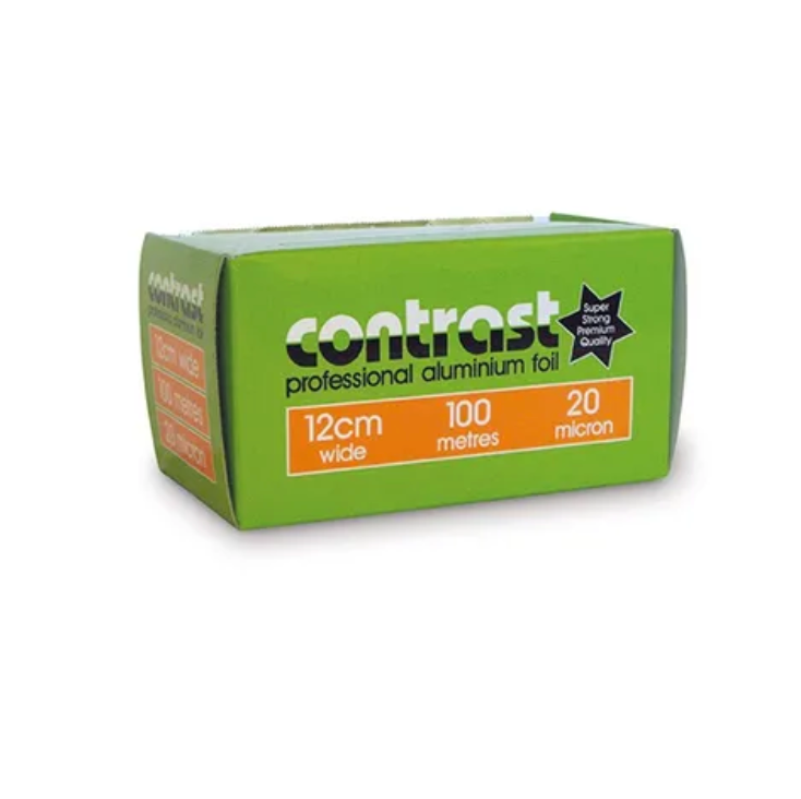 Contrast Professional Foil Roll 12cm x 100m 20 Micron – Beautopia Hair ...