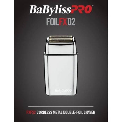 Babyliss Pro FoilFX02 Metal Silver Foil Shaver – Beautopia Hair & Beauty